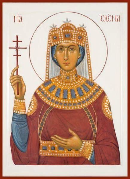 St. Elena Orthodox mounted icon | Выставки, Православные иконы ...