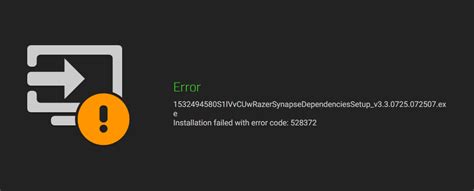 Razer Error 528372 Razer Insider