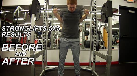 StrongLifts 5x5 Results 8 Months Before And After YouTube