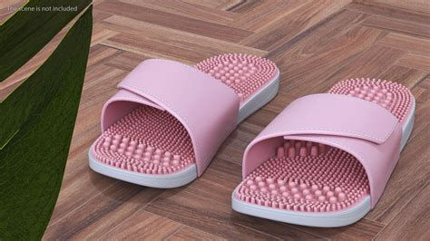 Acupoint Massage Slippers Pink 3d Model Turbosquid 2130655