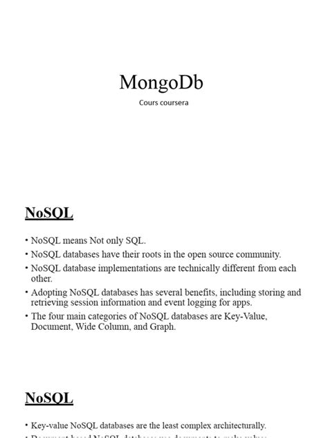 Mo Ngo Db Download Free Pdf No Sql Databases