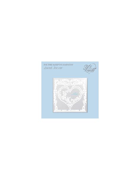 Limited Ive 3rd Ep Album Ive Empathy Loved Ive Ver Cd
