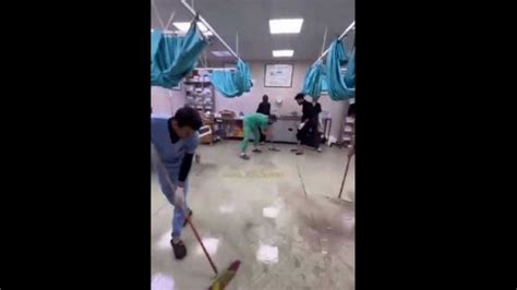 نشطاء وصحافيون ونازحون حملة تطوعية لتنظيف مجمع ناصر الطبي التلفزيون