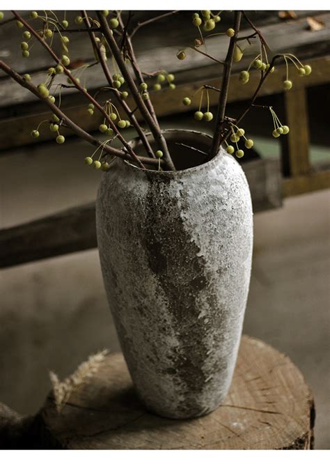 複古陶瓷鍋wabi Sabi風格裝飾擺件擺件入口電視櫃插花水培陶瓷花瓶 蝦皮購物