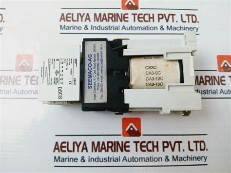 Sprecherschuh Cs 3c Contactor With Relay Aeliya Marine Tech