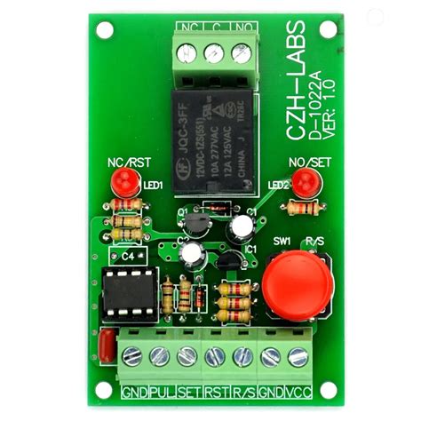Electronics Salon Panel Mount Momentary Switchpulse Signal Control