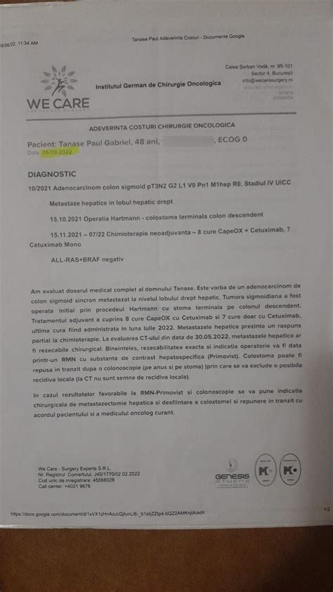 Paul Gabriel Tănase suferă de o formă agresivă de cancer