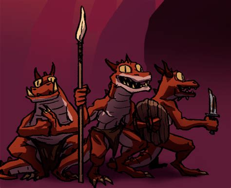 Some Kobolds Ive Made Last Year For A Dnd Campaign Live Screen R