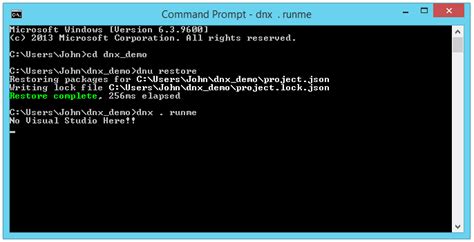 DNVM DNX And DNU Understanding The ASP NET 5 Runtime Options John