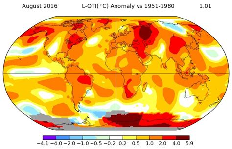 August Ties July As Hottest Month Ever On Record Climate Central