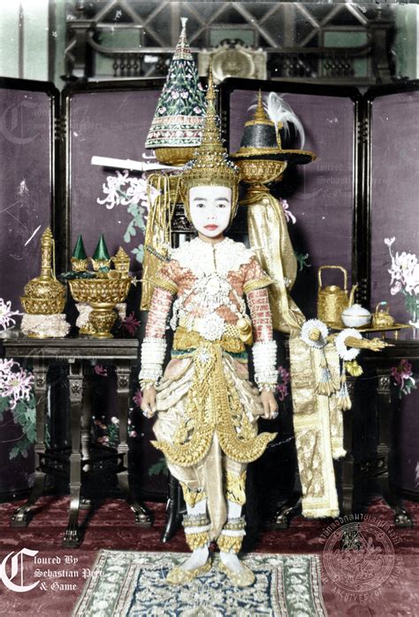 ต้นเหตุพระราชพิธีโสกันต์ Coloured By Sebastian Peet