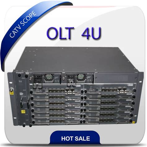 Ftth Network Fiber Optic Line Terminal Olt With 48 Pon Ports China