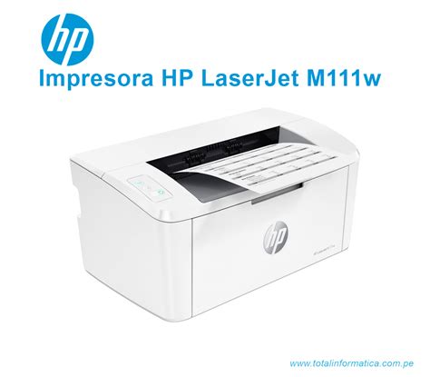 Impresora Hp Laserjet M111w 7md68a Monocromatica 20ppm