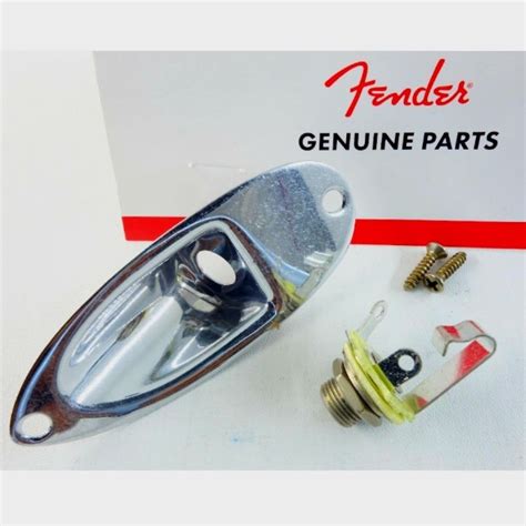 Jual Plate Plus Jack Input Socket Gitar Fender Stratocaster Road Worn