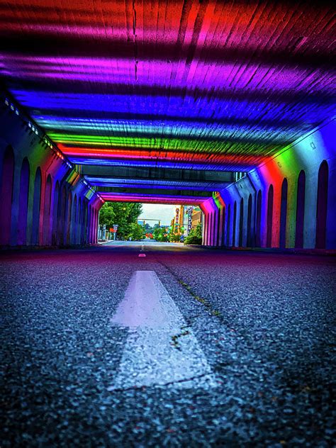 Rainbow Tunnel Photograph By Scott Michael Wilson Fine Art America