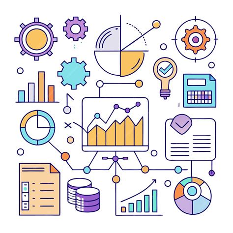 Business Infographic With Charts Graphs And Data Analysis Premium Ai Generated Vector