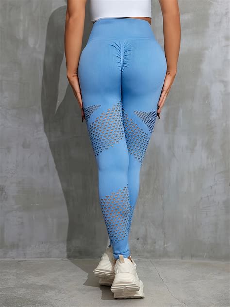 Sheer Mesh Yoga Pants