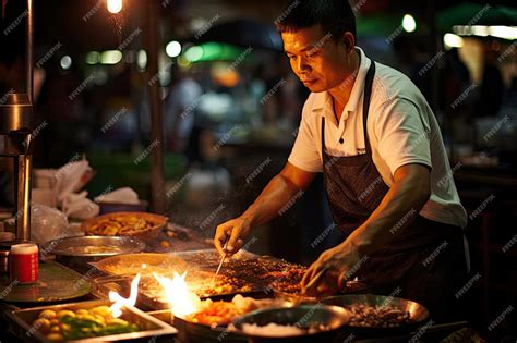 Premium Photo Thailand Street Food Traditional Asian Night Market