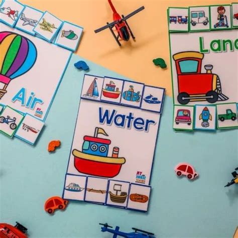 Transportation Sorting Activity Pack At Rs 325 00 Activity Toys Id