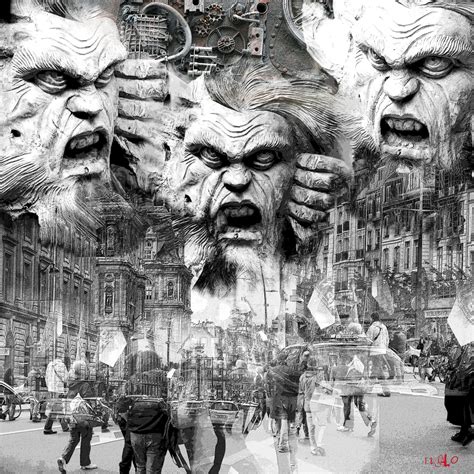 La Colere Gronde Digital Arts By Deckalo Artmajeur