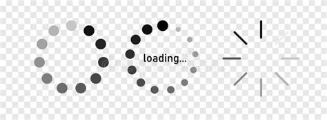 Loading Bar Concept Progress Data For Upload Or Download Stock Vector