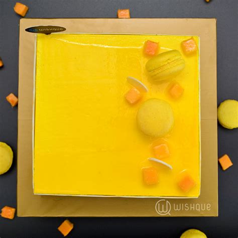Mango Truffle Cake Wishque Signature Cakes Wishque