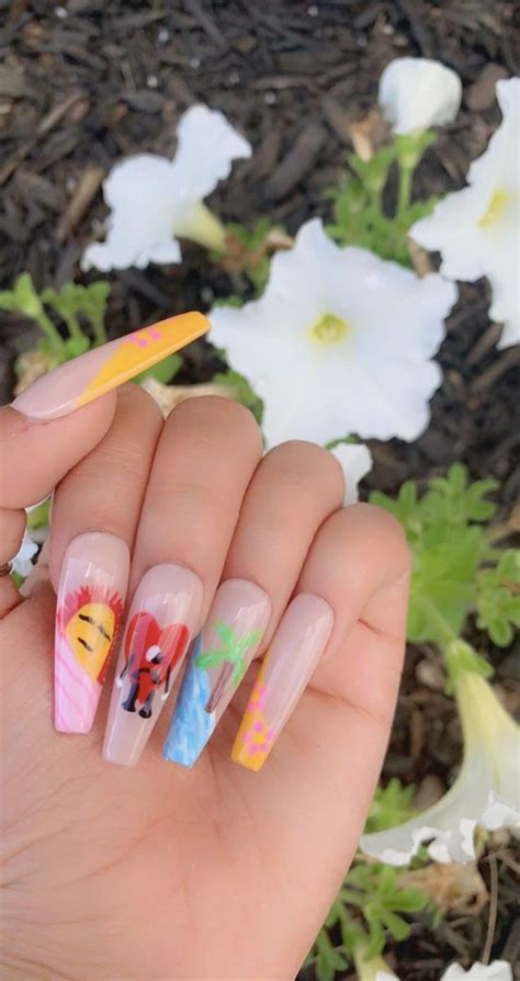 Nail Designs Bad Bunny At Alica Martel Blog