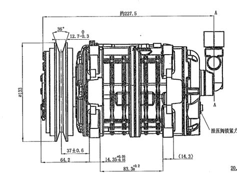 AC Compressor Car Part For TM A Mm V AC Compressor And Auto Parts