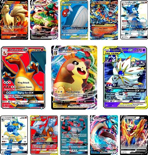 20 Cartas Pokemon Vmax V Aliados Gx 1 Carta Charizard