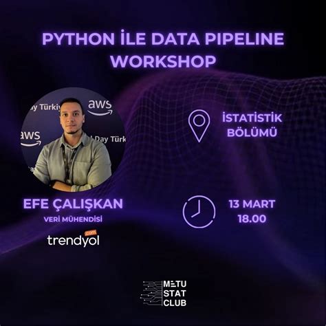 Python Ile End To End Data Pipeline Workshopumuz Sizlerle 📊👾 Trendyol Veri Mühendisi Efe