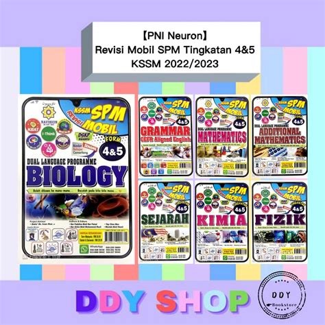 Stock Clearance【pni Neuron】revisi Mobil Tingkatan Form 4and5 Kssm Spm