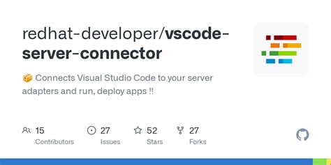 Github Redhat Developer Vscode Server Connector Connects Visual Studio Code To Your Server