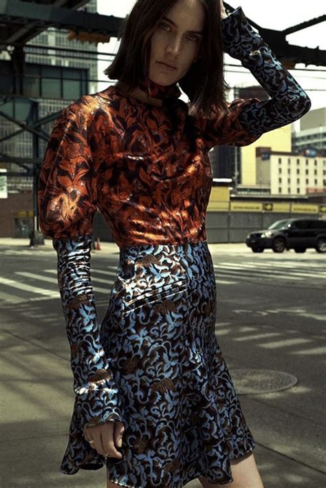 Image Amplified Town And Country Magazine Jane Mosely By Cedric Buchet