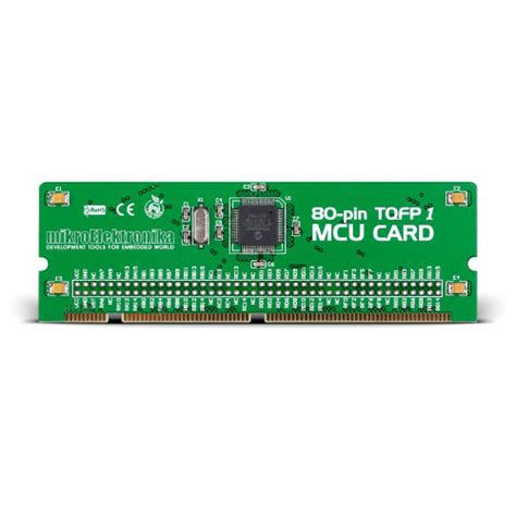 DSPIC80 PIN TQFP MCU CARD 1 ORBIT ELECTRONIC