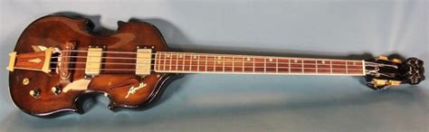 Guitar Blog Japanese Made Apollo Violin Bass With Scroll Headstock