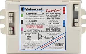 Universal Es 1 Cfh 42 32 26 Unv Gt Dim 10 Cf Dimming Ballast 42w Cfl