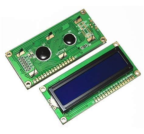 Display Lcd 16x2 Arduino Pic Backligth Azul Barra 16 Pinos Mercadolivre