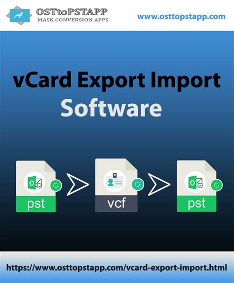Vcard Export Import Export Vcf Import Vcf For Outlook