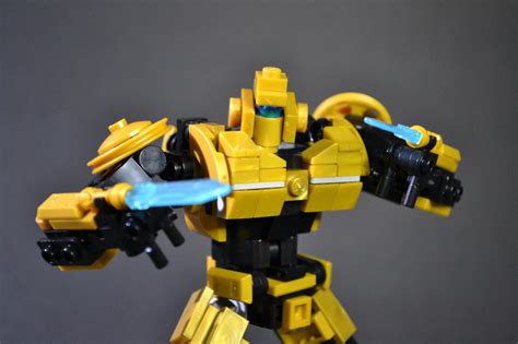 Lego Moc Bumblebee Transformers One By Blazemocs Rebrickable