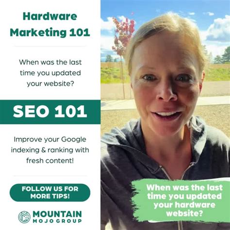 Mountain Mojo Group On Linkedin Hardware Marketing Seo 101