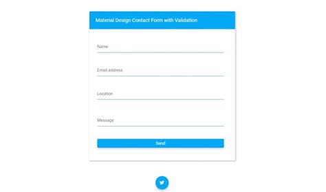 Bootstrap Contact Form Examples Code Snippet Onaircode