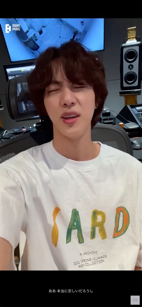 Bts Community Posts ジンくん、アミが恋しい顔もハンサムな顔も忘れないよ🥹💜メッセージありがとう💜💜 アミ10周年お
