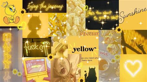 Yellow Aesthetic Loading Screen For Sims 4