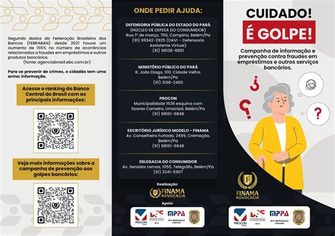 Cuidado É Golpe Campanha Alerta Para Golpes Bancários No Pará