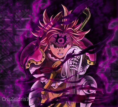 The Seven Deadly Sins Meliodas And Elizabeth Hd Wallpaper By Cristian Ramirez