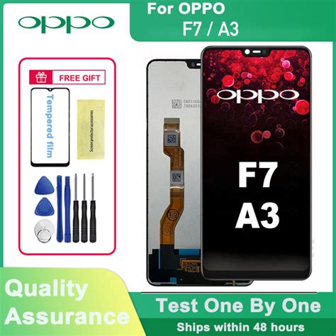 Lcd Display Screen For Oppo F7 Cph1819 Cph1821 A3 Compatible For