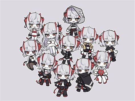 W W W And W Arknights Drawn By Hmrsh Danbooru