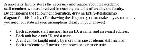 Solved I Am Practicing To Draw The E R Diagram For This Chegg Com