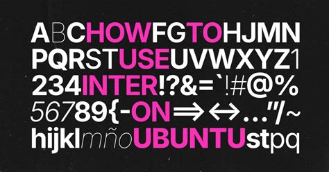 How To Try Gnome S New Font Choice On Ubuntu Omg Ubuntu
