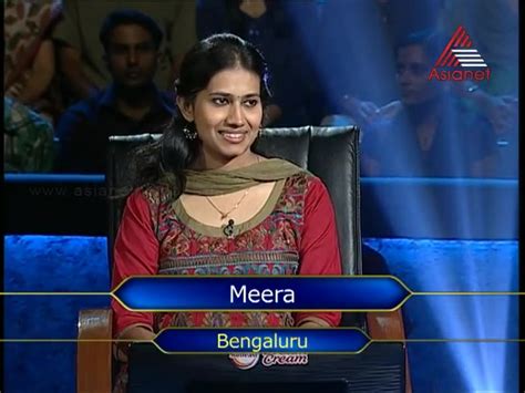 Meera P Who Wants To Be A Millionaire Wiki Fandom